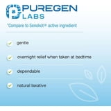 Puregen Labs Senna-S, Vegetable Laxative and Stool Softener, 250 ...
