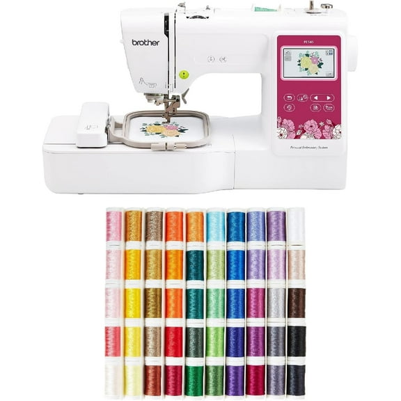 Brother PE570 Embroidery Machine with 135 Built-in Designs, Wireless ...