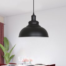 Pristin Gold Abstract Open Metal Frame 1-Light Pendant Light - Walmart.com