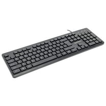 Generic USB Wired Keyboard, KU-0325, Black, QWERTY Layout, Durable ...