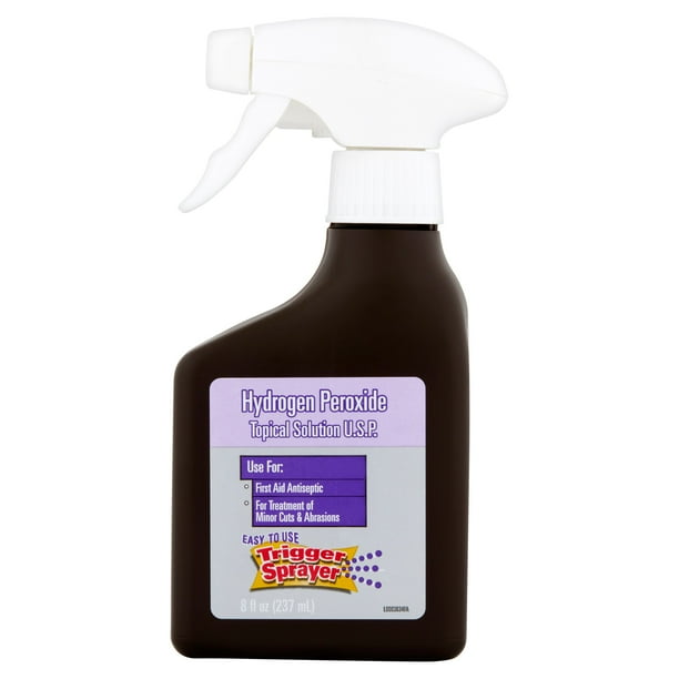 Equate Topical Solution Hydrogen Peroxide, 8 Fl. Oz. - Walmart.com