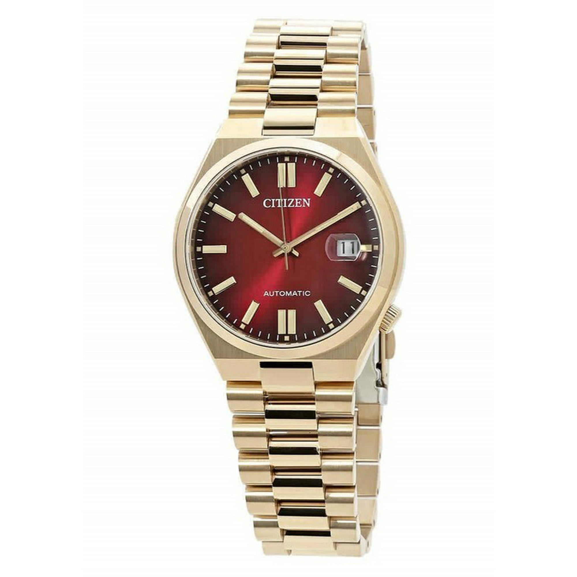 Click here for Citizen Tsuyosa Gold Tone Stainless Steel Wine Red... prices