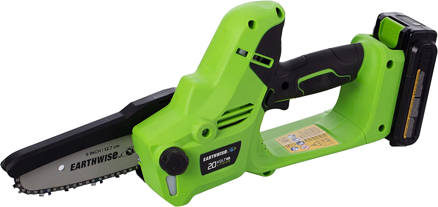 Earthwise Power Tools by ALM LCS0520 20-Volt 5inch Mini Pruning Saw w ...