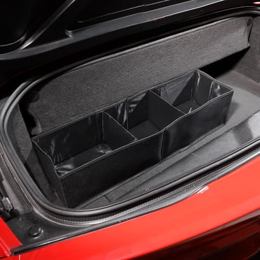 C7 Corvette Trunk Organizer Caddy Collapsible with Crossed Flags Logo ...