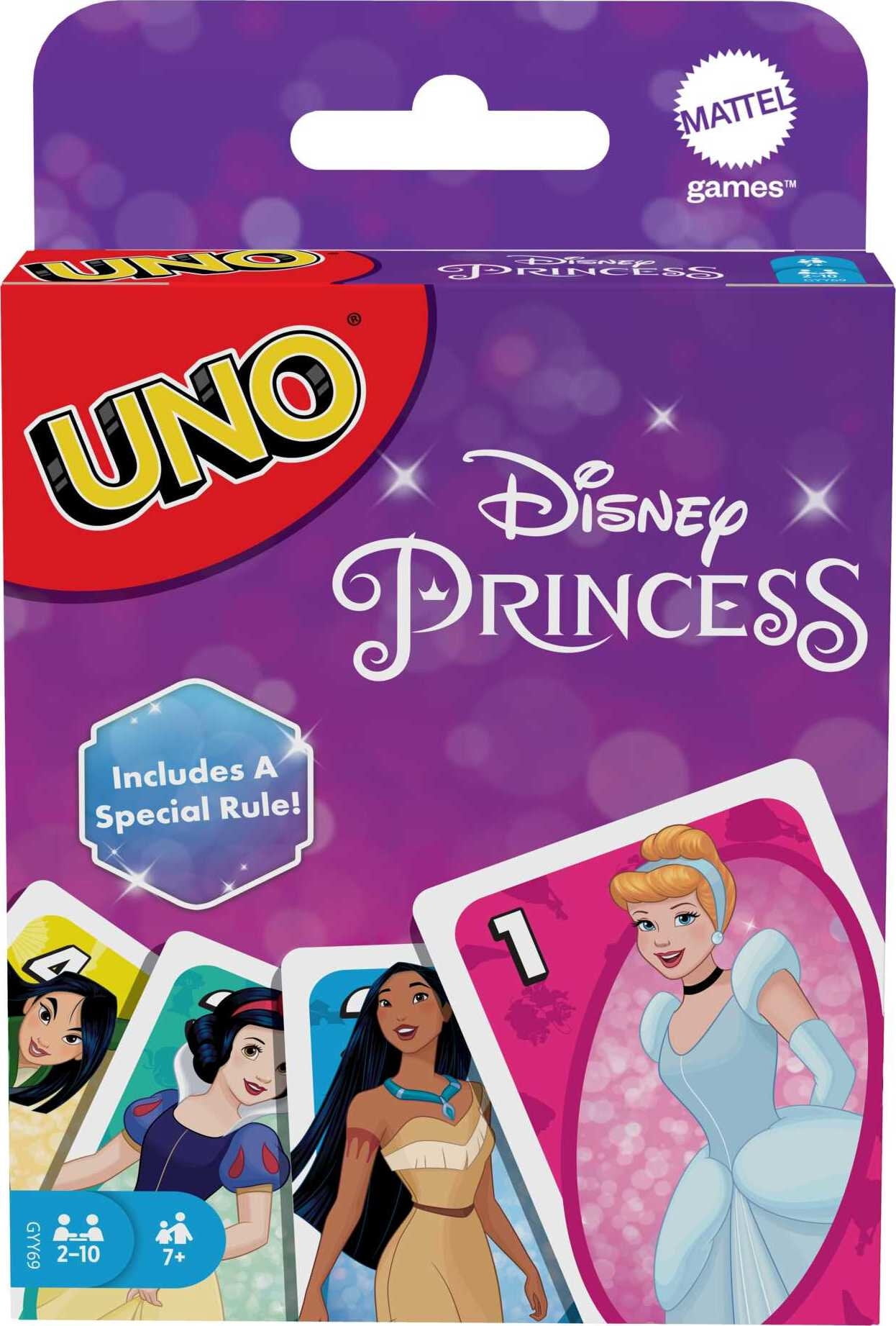 Uno Disney Princesses Matching Card Game 112 Cards For Players 7 Years Uno Disney Princesses Matching Card Game 112 Cards For Players 7 Years