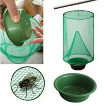 6 Pack Ranch Fly Trap Outdoor Hanging, Reusable Fly Trap, Food Bait ...