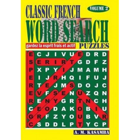 Classic French Word Search Puzzles. Vol. 2 [French] | Walmart Canada