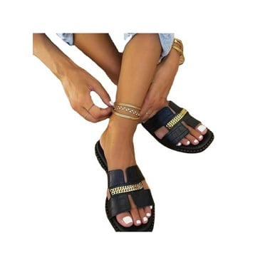Mchoice Sandals for Women 2021 New Comfy Platform Sandal Shoes Slide ...