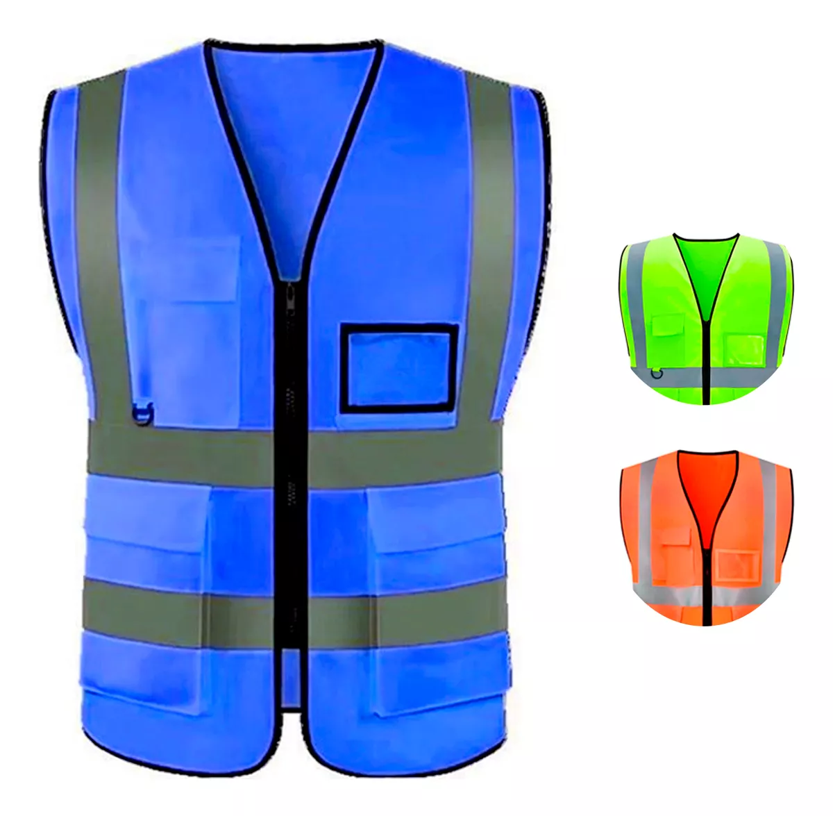 Chaleco Seguridad Industrial Brigadista Reflectante 5 Piezas | Bodega Aurrera en línea