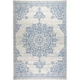Nicole Miller Patio Azalea Rug - Indoor/Outdoor Medallion Design ...