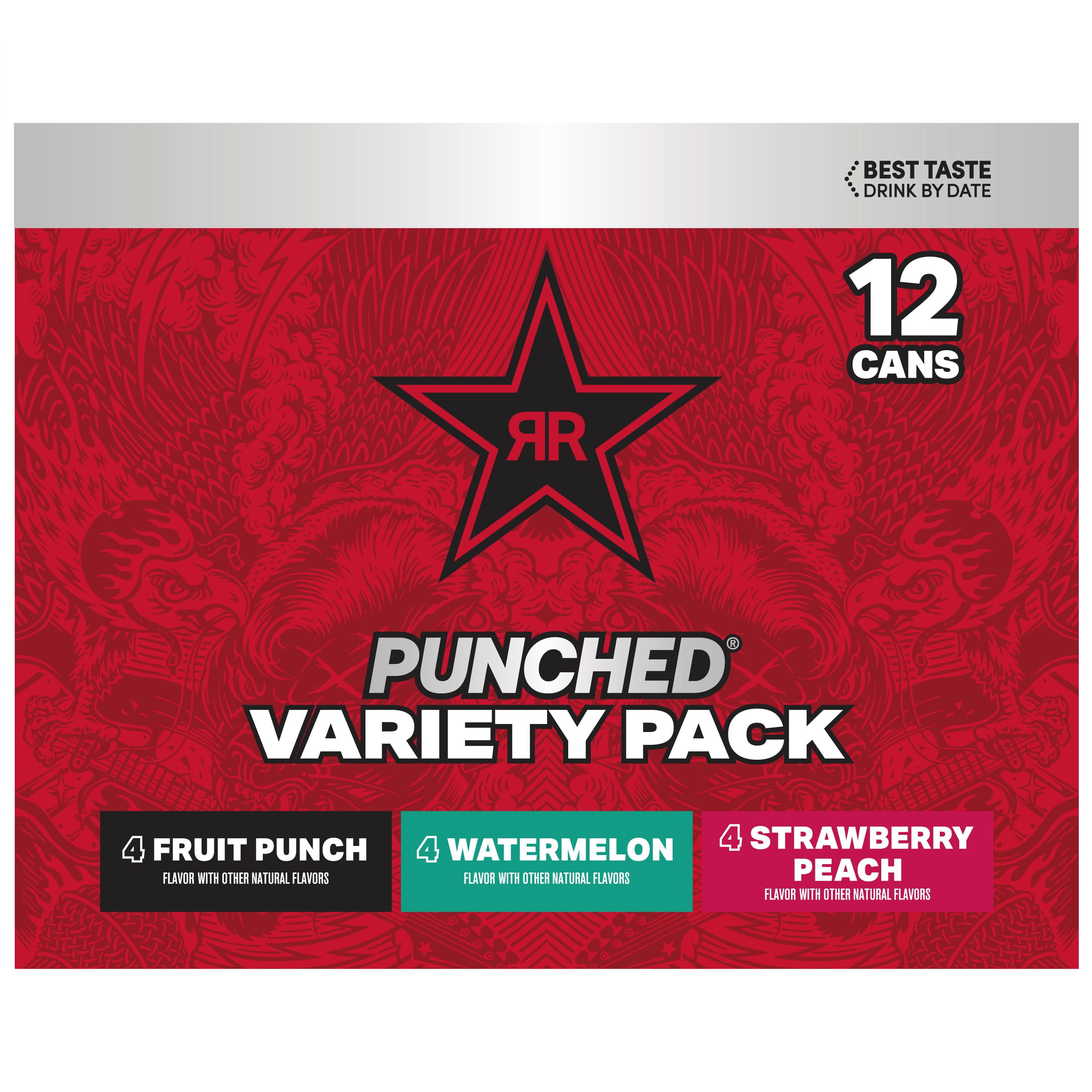 Rockstar Energy Logo In Red