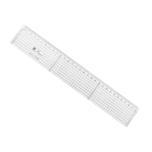 jifeng Clear Acrylic Drawing Grid Ruler Template for Drawing Anime ...