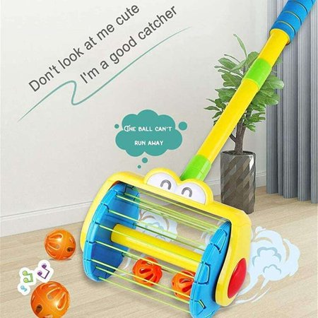 Qucyy Electric Push Walker and Whirl Ball Launchers Walker Set ...