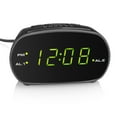 Mainstays Dual Alarm Clock with Large LED Display and Battery Backup ...