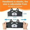 Bluetooth 5.0 Sleep Headband, Wireless Music Headphone Hat, Soft ...