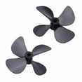 YAHHU RC Model Boat Replacement Parts High Strength Plastic 4-Blade ...