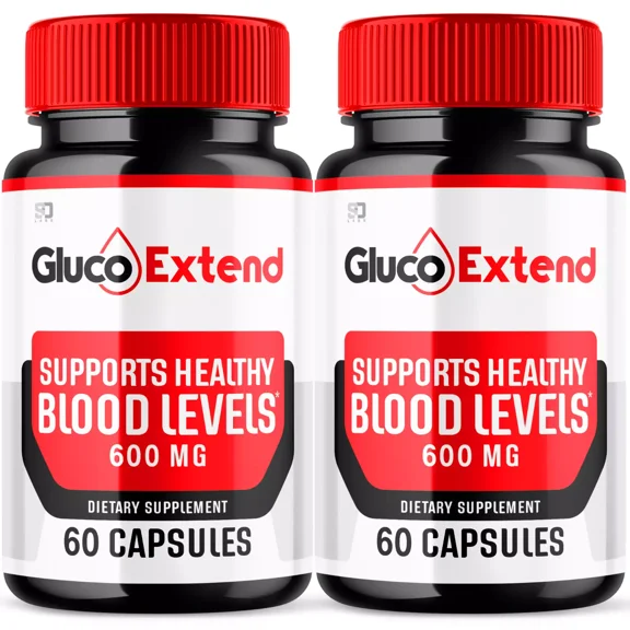 Gluco Extend Advanced Blood Support Formula, Extra Strength Glycogen ...