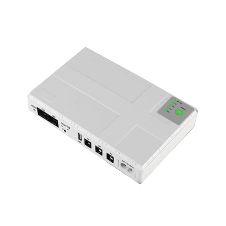5V 9V 12V Uninterruptible Power Supply Mini UPS POE 10400MAh Battery ...