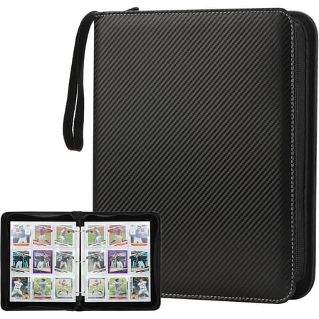 ZFITEI, Trading Card Binder, 900 Pockets, Waterproof and Acid-Free ...