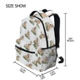 ALAZA Cute Cats Corgi Capybara Pattern School Backpack Elementary ...