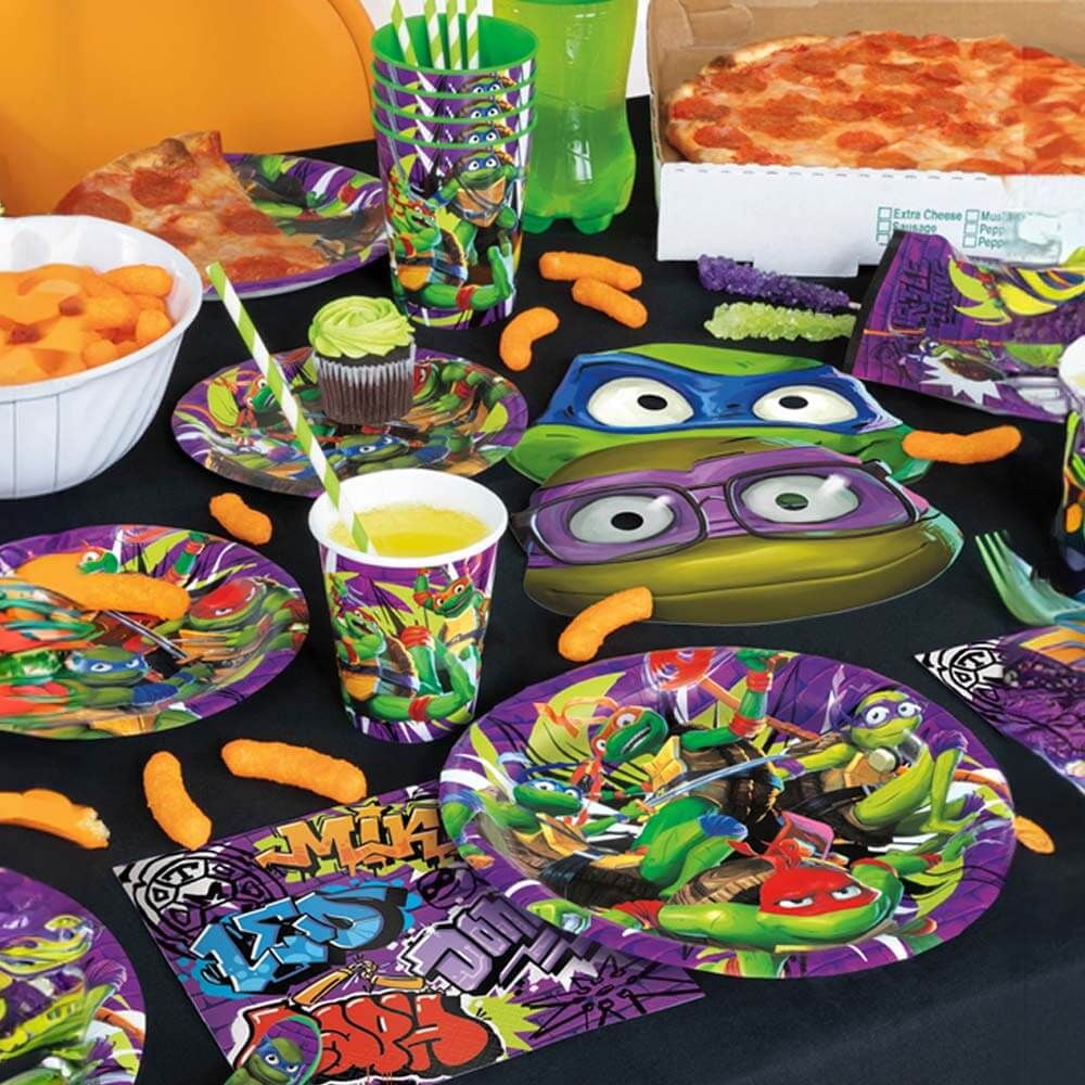 Ninja Turtle Party Table Ideas