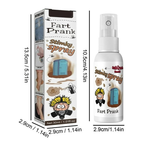 Prank Stuff Joke Toys Highly Concentrated Fart Spray Prank Stuff Joke Toys Halloween April Fools ...