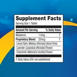 MidNite Melatonin Back to Sleep Low Dose 1.5 mg Sleep Aid, Cherry ...