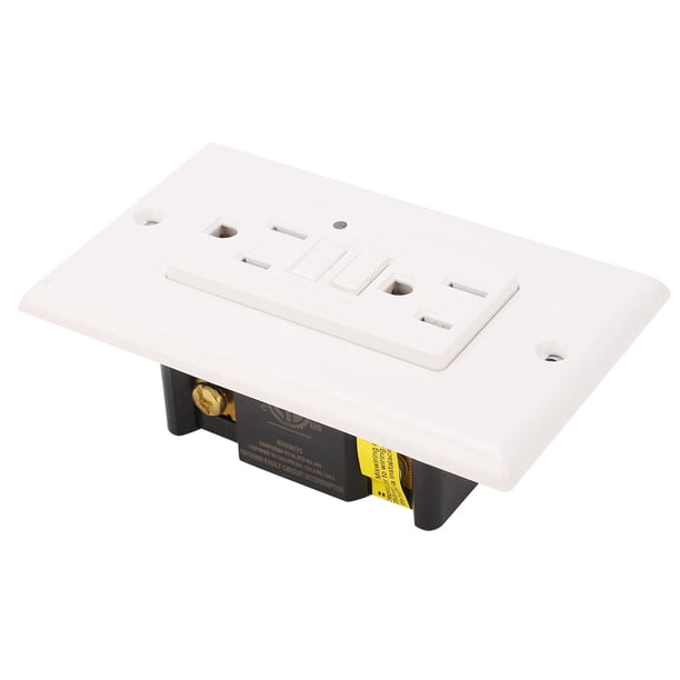 Smart Leakage Sockets, Ground Fault GFCI AC125V 15A Switch Socket for ...