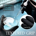 Black Disposable Nitrile Gloves, 6Mil 100 Pcs Food Safe Cooking Gloves ...