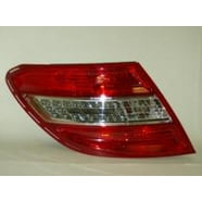 Left Tail Light Assembly - Compatible with 2010 - 2013 Mercedes-Benz ...