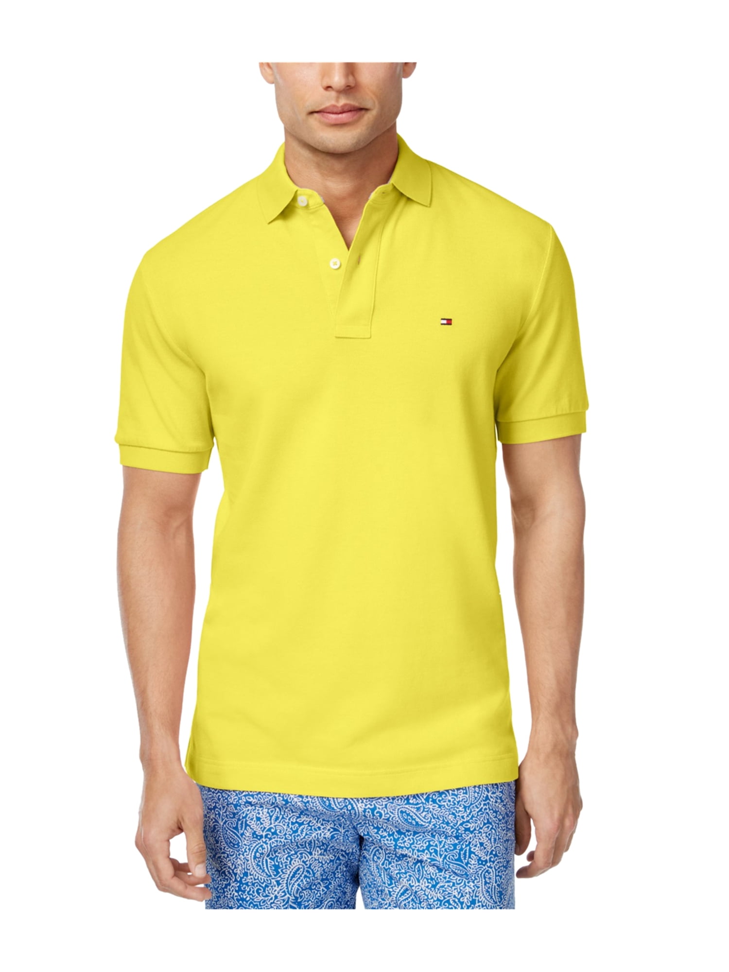 Tommy Hilfiger Mens Classic Fit Ivy Rugby Polo Shirt