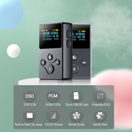 xDuoo X2S HiFi Music Player High Fidelity Lossless Audio Player DSD ...