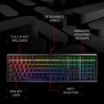 Wired Mechanical Gaming Keyboard White w/MX Red Aluminum Housing RGB ...