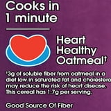 Great Value Quick Oats, 18 oz Heart-Healthy, Fast-Cooking Breakfast ...