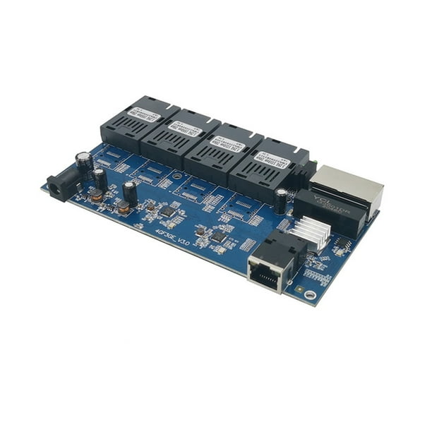 fashionhome Home Office Hotel School Internet Switch 7 Ports Fiber ...