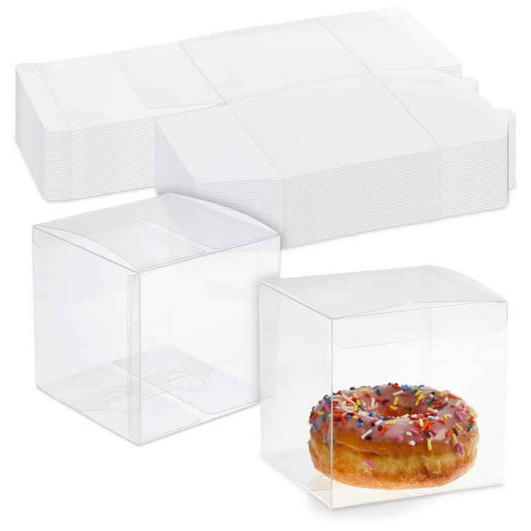 4x4 Clear Favor Boxes