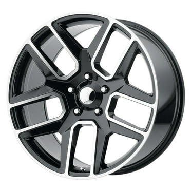 Grid Off-Road GD08 Custom Wheel for 20x9 inch Gloss Black Milled Rim 5 ...
