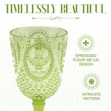 Elle Decor 15oz Acrylic Wine Goblets, Set of 4, Shatterproof ...