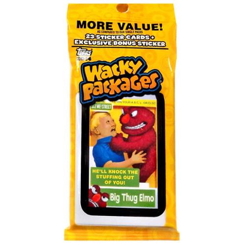 2014 Topps Wacky Packages Series 1 Retail Jumbo Pack - Walmart.com ...