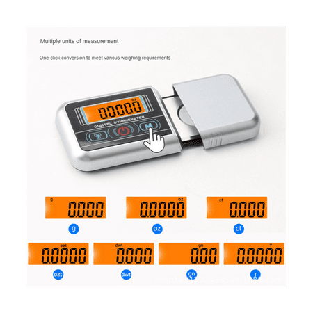 100G/0.005 Mini Digital Turntable Stylus Force Scale Gauge LED Arm Load ...
