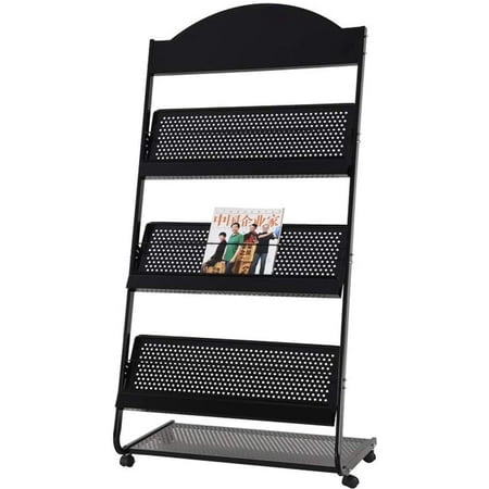 Bookshelf, File Rack, Promotional Shelf Information Frame Floor Book ...