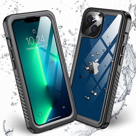 FYBTO Compatible with iPhone 13 Case Waterproof, 360° Full Body ...