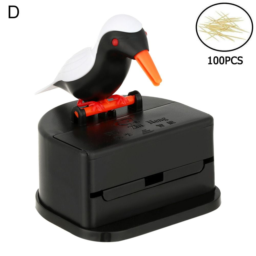 Kitchen Accessories Plastic Hummingbird Automatic Toothpicks Container ...