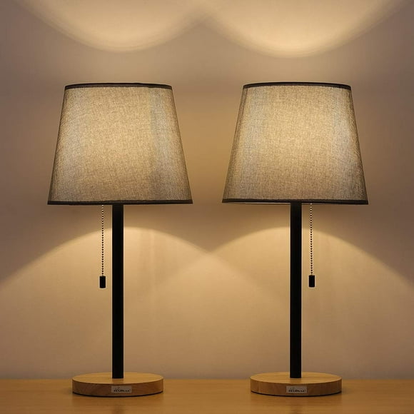 Two Pull Chain Table Lamps