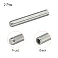 M4 Internal Thread Dowel Pin 2 Pack 6x40mm Chamfering Flat Exhaust ...