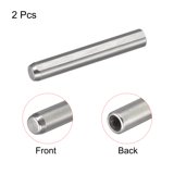 M4 Internal Thread Dowel Pin 2 Pack 6x40mm Chamfering Flat Exhaust ...