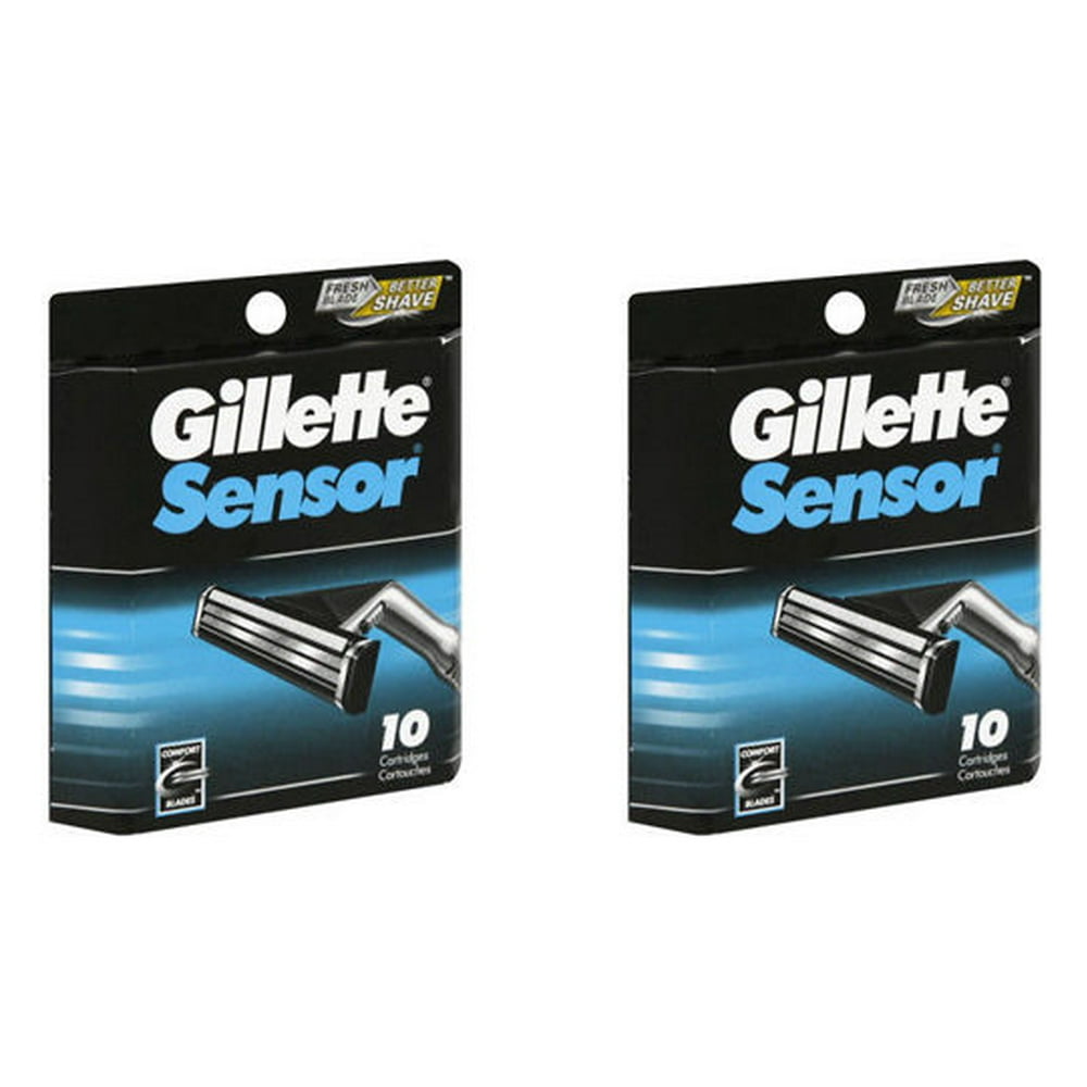 Gillette Sensor Razor Blades Refills, 20 Cartridges - Walmart.com ...