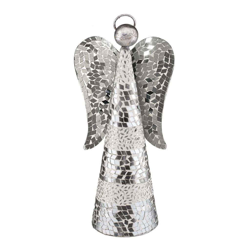 Regal Art and Gift 20382 - Angel Decor 12" - Silver Sparkle 20382 Home ...