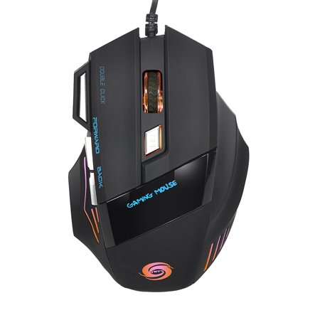 7 Buttons Mouse Professional PC Computer Laptop Gaming Working Wired ...