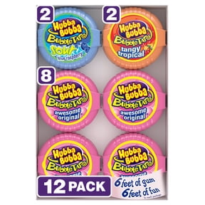 Hubba Bubba Bubble Gum Roll, Cola Flavor, Vegetarian, 56g, Pack of 2 ...